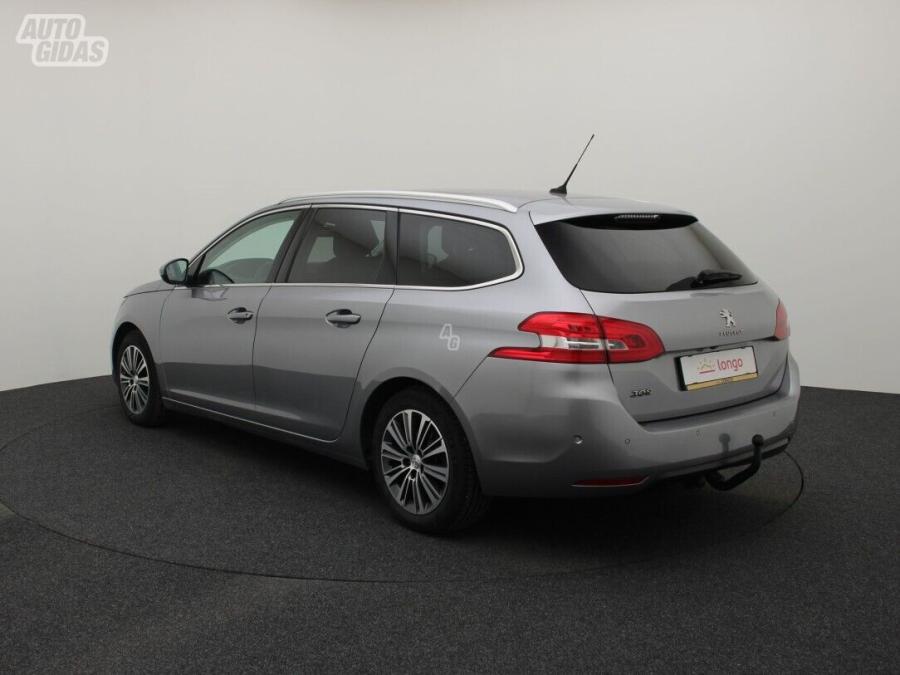 Pelēks Peugeot 308 2021 Viļņa, ar dzinēja tilpumu 1.50 L un nobraukumu 196 tūkst. km par 10799 €, foto 7 vietnē AUTOMOTO.COM.LV