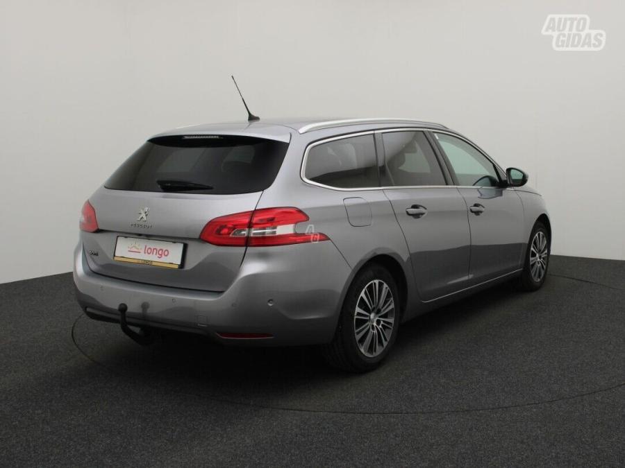 Pelēks Peugeot 308 2021 Viļņa, ar dzinēja tilpumu 1.50 L un nobraukumu 196 tūkst. km par 10799 €, foto 8 vietnē AUTOMOTO.COM.LV