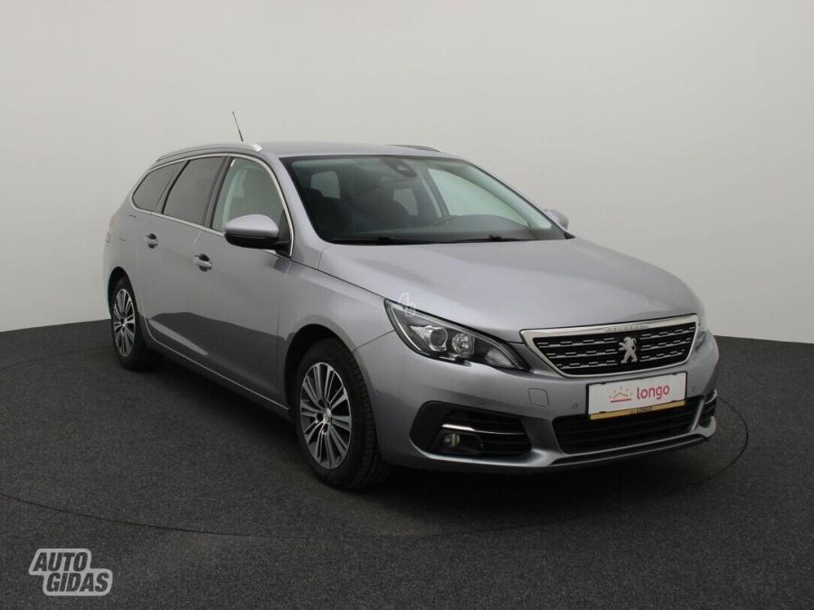 Pelēks Peugeot 308 2021 Viļņa, ar dzinēja tilpumu 1.50 L un nobraukumu 196 tūkst. km par 10799 €, foto 10 vietnē AUTOMOTO.COM.LV