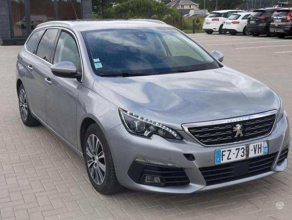 Pelēks Peugeot 308 2021 Tauragė, ar dzinēja tilpumu 1.50 L un nobraukumu 245 tūkst. km par 6600 €, foto 2 vietnē AUTOMOTO.COM.LV