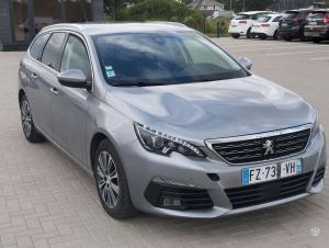 Grey Peugeot 308 2021 in Taurage, with an engine capacity of 1.50 L and mileage of 245 thousand km for 6600 €, photo 3 on AUTOMOTO.COM.LV