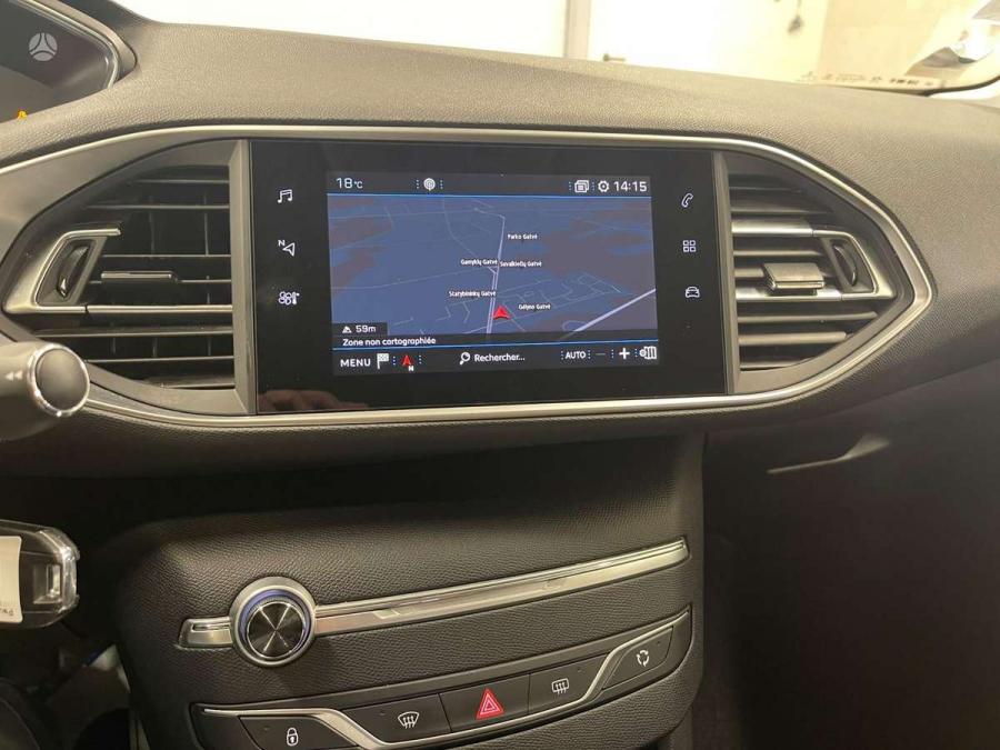 Grey Peugeot 308 2021 in Marijampole, with an engine capacity of 1.50 L and mileage of 169 thousand km for 6776 €, photo 13 on AUTOMOTO.COM.LV