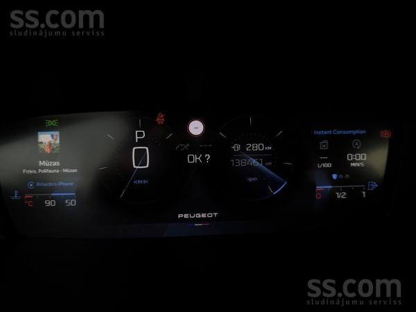 Pelēks Peugeot 308 2021 Saldus, ar dzinēja tilpumu 1.20 L un nobraukumu 138 tūkst. km par 14600 €, foto 9 vietnē AUTOMOTO.COM.LV