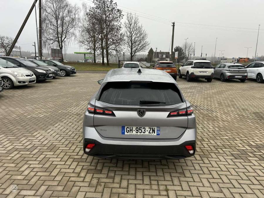Grey Peugeot 308 2022 in Taurage, with an engine capacity of 1.50 L and mileage of 155 thousand km for 13794 €, photo 6 on AUTOMOTO.COM.LV