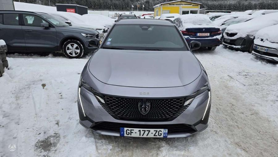 Pelēks Peugeot 308 2022 Viļņa, ar dzinēja tilpumu 1.20 L un nobraukumu 164 tūkst. km par 15550 €, foto 3 vietnē AUTOMOTO.COM.LV