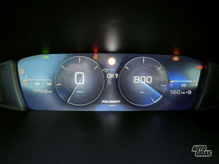 Pelēks Peugeot 308 2022 Kauņa, ar dzinēja tilpumu 1.20 L un nobraukumu 171 tūkst. km par 12500 €, foto 12 vietnē AUTOMOTO.COM.LV