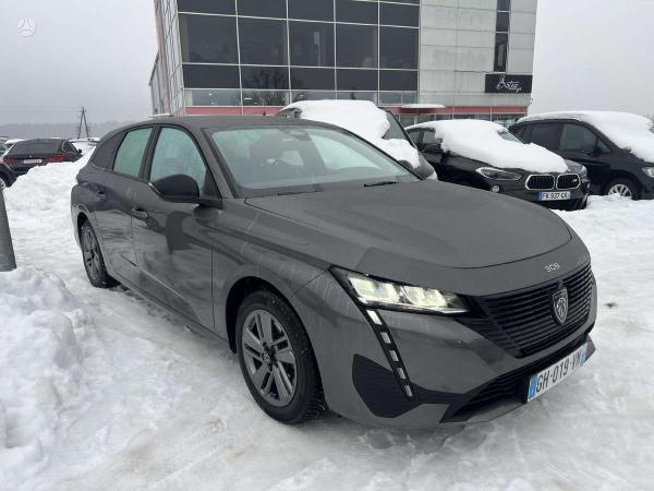 Grey Peugeot 308 2022 in Taurage, with an engine capacity of 1.50 L and mileage of 190 thousand km for 11900 €, photo 2 on AUTOMOTO.COM.LV
