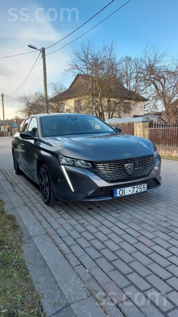 Серый Пежо 308 2022 в Бауска, объемом двигателя 1.60 л и пробегом 52 тыс. км за 16500 €, фото 1 на AUTOMOTO.COM.LV