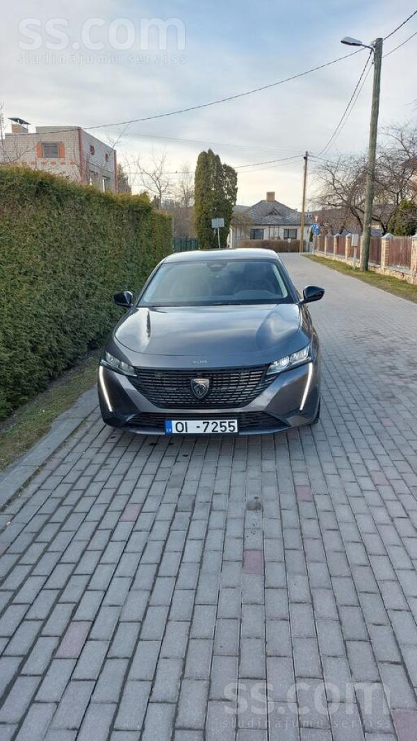 Серый Пежо 308 2022 в Бауска, объемом двигателя 1.60 л и пробегом 52 тыс. км за 16500 €, фото 3 на AUTOMOTO.COM.LV