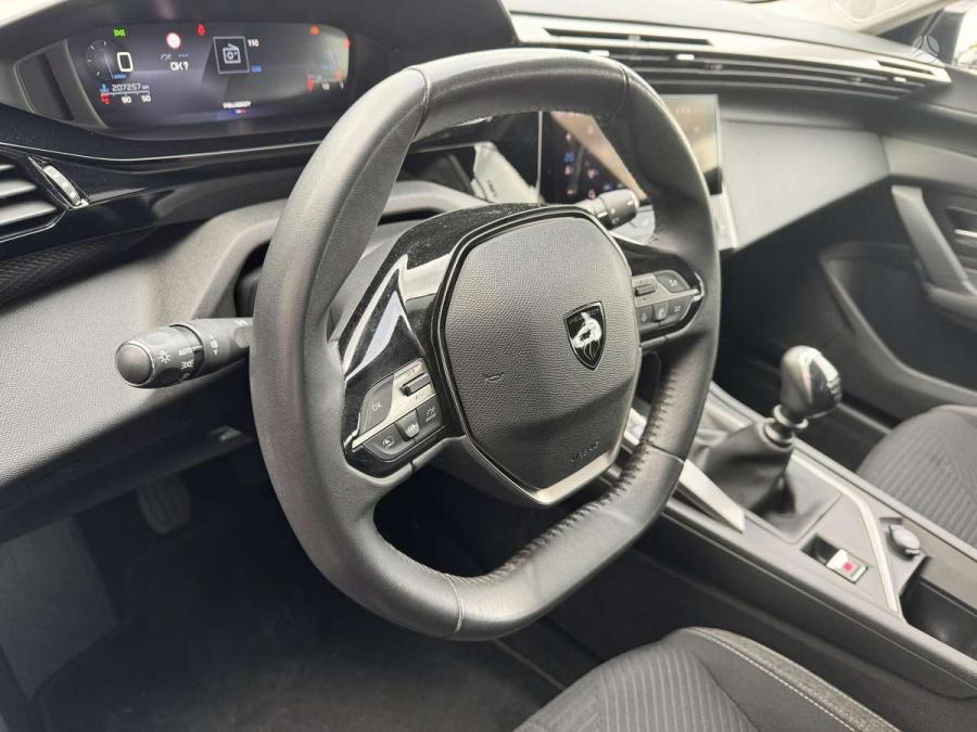 Pelēks Peugeot 308 2022 Kauņa, ar dzinēja tilpumu 1.50 L un nobraukumu 207 tūkst. km par 10800 €, foto 10 vietnē AUTOMOTO.COM.LV