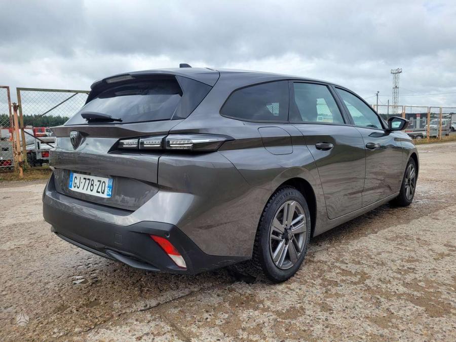 Pelēks Peugeot 308 2022 Viļņa, ar dzinēja tilpumu 1.50 L un nobraukumu 160 tūkst. km par 10648 €, foto 9 vietnē AUTOMOTO.COM.LV
