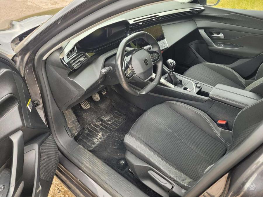 Pelēks Peugeot 308 2022 Viļņa, ar dzinēja tilpumu 1.50 L un nobraukumu 160 tūkst. km par 10648 €, foto 14 vietnē AUTOMOTO.COM.LV