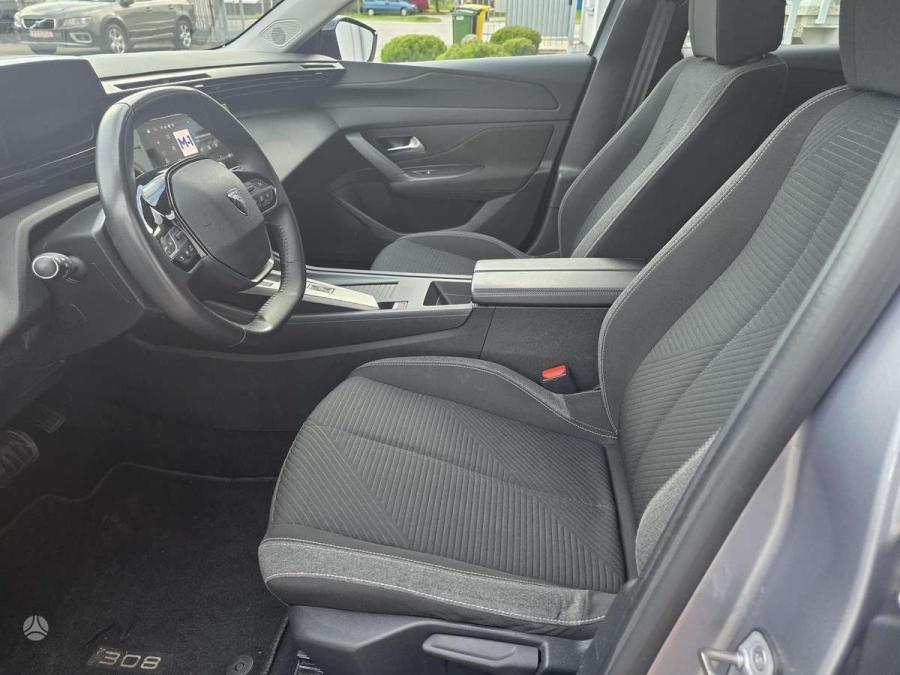 Pelēks Peugeot 308 2022 Marijampole, ar dzinēja tilpumu 1.50 L un nobraukumu 151 tūkst. km par 12099 €, foto 17 vietnē AUTOMOTO.COM.LV