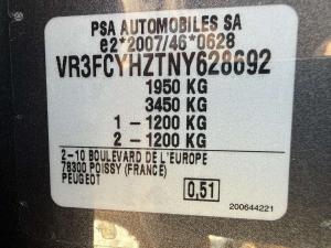 Pelēks Peugeot 308 2022 Marijampole, ar dzinēja tilpumu 1.50 L un nobraukumu 163 tūkst. km par 11731 €, foto 36 vietnē AUTOMOTO.COM.LV