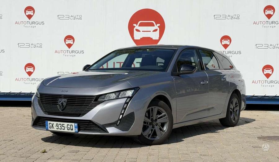 Grey Peugeot 308 2022 in Taurage, with an engine capacity of 1.20 L and mileage of 135 thousand km for 9600 €, photo 1 on AUTOMOTO.COM.LV