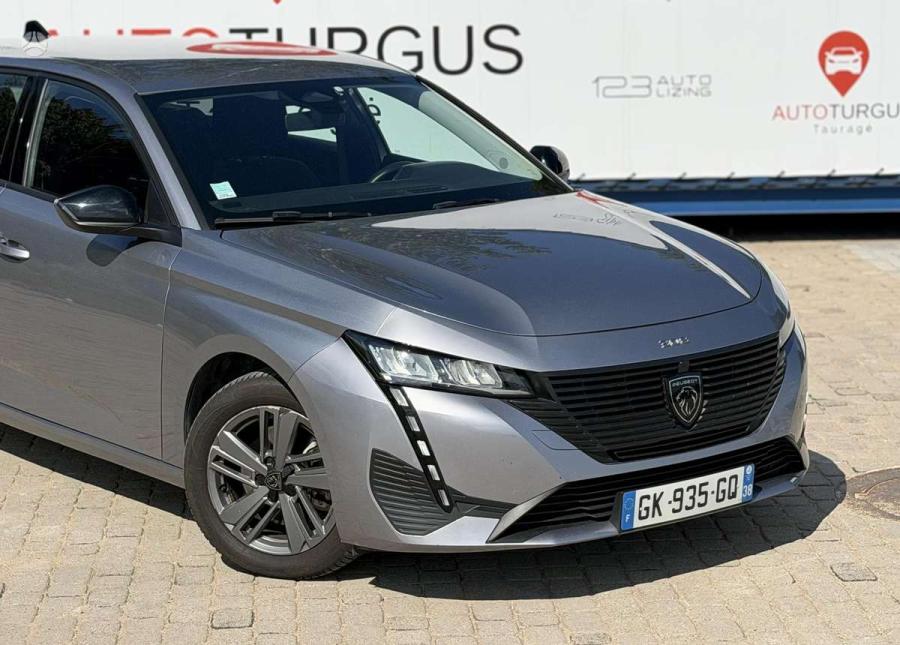 Grey Peugeot 308 2022 in Taurage, with an engine capacity of 1.20 L and mileage of 135 thousand km for 9600 €, photo 5 on AUTOMOTO.COM.LV