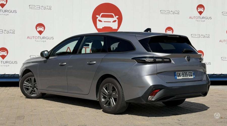 Grey Peugeot 308 2022 in Taurage, with an engine capacity of 1.20 L and mileage of 135 thousand km for 9600 €, photo 19 on AUTOMOTO.COM.LV