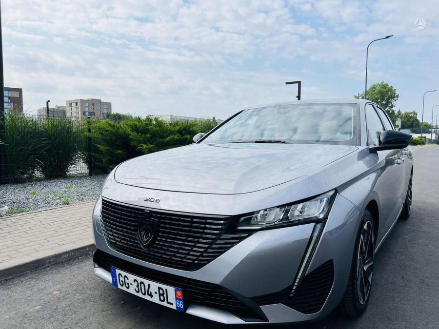 Grey Peugeot 308 2022 in Kaunas, with an engine capacity of 1.50 L and mileage of 130 thousand km for 12500 €, photo 7 on AUTOMOTO.COM.LV