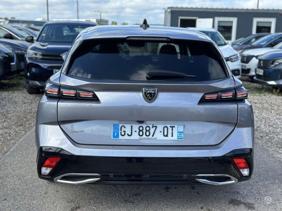 Pelēks Peugeot 308 2022 Viļņa, ar dzinēja tilpumu 1.50 L un nobraukumu 172 tūkst. km par 12462 €, foto 6 vietnē AUTOMOTO.COM.LV