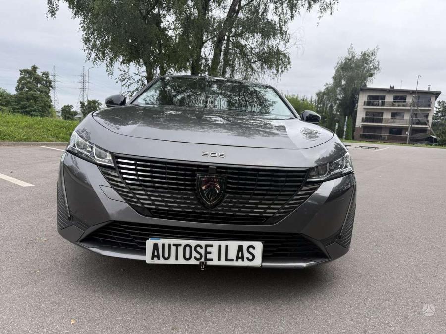 Pelēks Peugeot 308 2023 Kauņa, ar dzinēja tilpumu 1.20 L un nobraukumu 119 tūkst. km par 12998 €, foto 3 vietnē AUTOMOTO.COM.LV