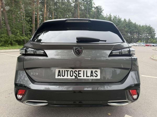 Pelēks Peugeot 308 2023 Kauņa, ar dzinēja tilpumu 1.20 L un nobraukumu 119 tūkst. km par 12998 €, foto 6 vietnē AUTOMOTO.COM.LV