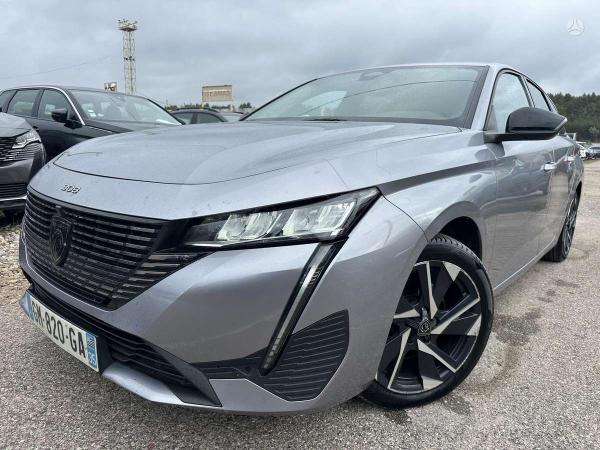 Grey Peugeot 308 2023 in Vilnius, with an engine capacity of 1.20 L and mileage of 184 thousand km for 12099 €, photo 1 on AUTOMOTO.COM.LV