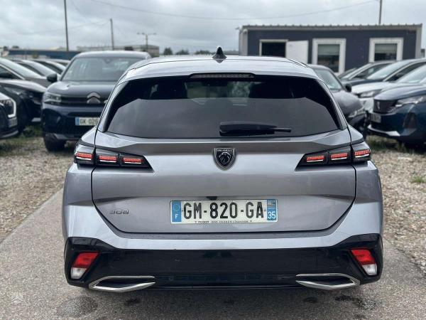Grey Peugeot 308 2023 in Vilnius, with an engine capacity of 1.20 L and mileage of 184 thousand km for 12099 €, photo 6 on AUTOMOTO.COM.LV