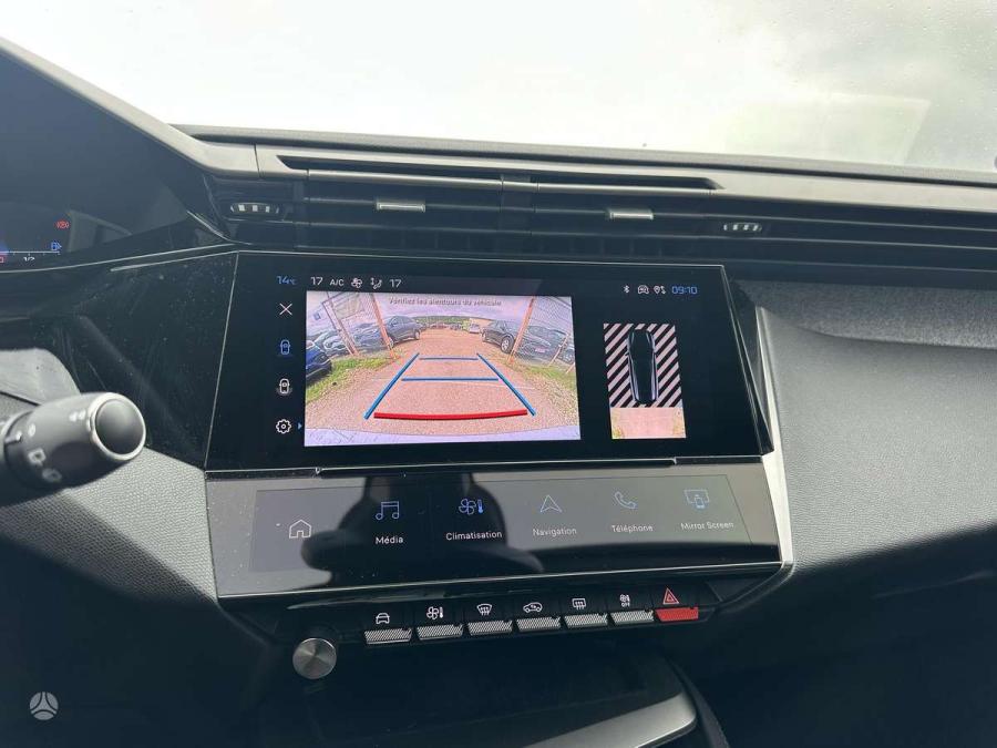 Pelēks Peugeot 308 2023 Viļņa, ar dzinēja tilpumu 1.20 L un nobraukumu 184 tūkst. km par 12099 €, foto 14 vietnē AUTOMOTO.COM.LV