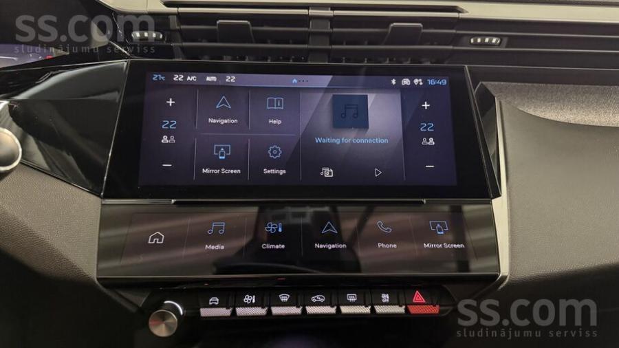 Pelēks Peugeot 308 2024 Rīga, ar dzinēja tilpumu 1.20 L un nobraukumu 40 tūkst. km par 23500 €, foto 21 vietnē AUTOMOTO.COM.LV