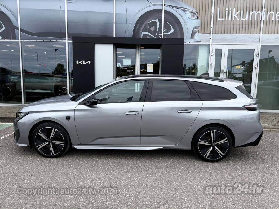 Grey Peugeot 308 2024 in Tallinn, with an engine capacity of 1.50 L and mileage of 27 thousand km for 24900 €, photo 3 on AUTOMOTO.COM.LV