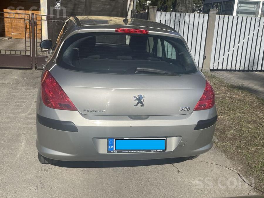Peugeot 308 2008 Rīga, ar dzinēja tilpumu 1.60 L un nobraukumu 84 tūkst. km par 2400 €, foto 3 vietnē AUTOMOTO.COM.LV