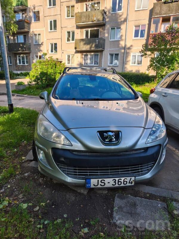 Пежо 308 2008 в Рига, объемом двигателя 1.60 л и пробегом 312 тыс. км за 1300 €, фото 1 на AUTOMOTO.COM.LV