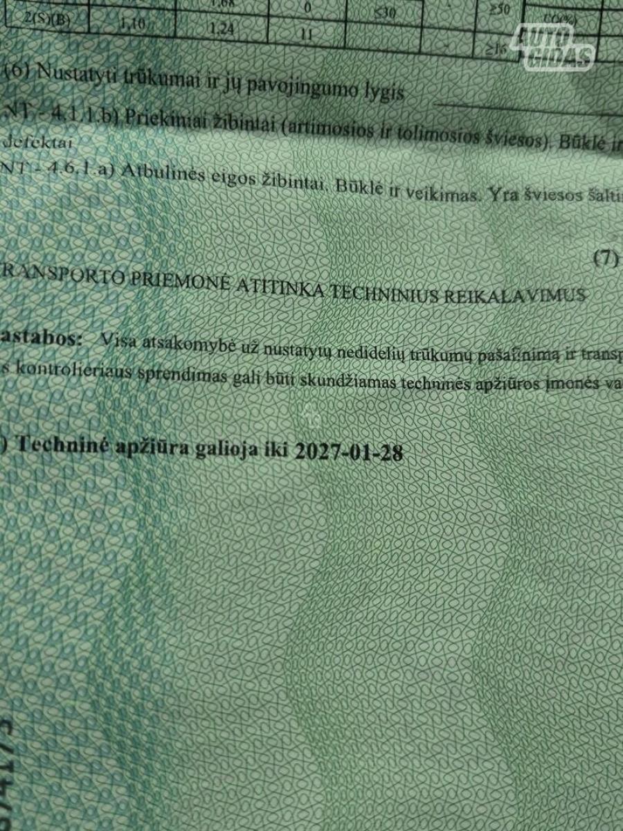 Пежо 308 2008 в Вильнюс, объемом двигателя 1.60 л и пробегом 232 тыс. км за 650 €, фото 17 на AUTOMOTO.COM.LV