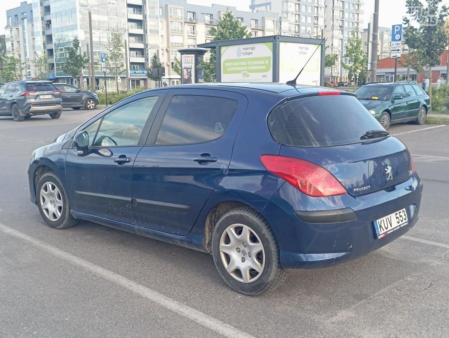 Peugeot 308 2008 Viļņa, ar dzinēja tilpumu 1.60 L un nobraukumu 231 tūkst. km par 550 €, foto 5 vietnē AUTOMOTO.COM.LV