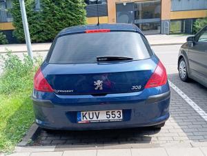 Peugeot 308 2008 Viļņa, ar dzinēja tilpumu 1.60 L un nobraukumu 231 tūkst. km par 550 €, foto 7 vietnē AUTOMOTO.COM.LV