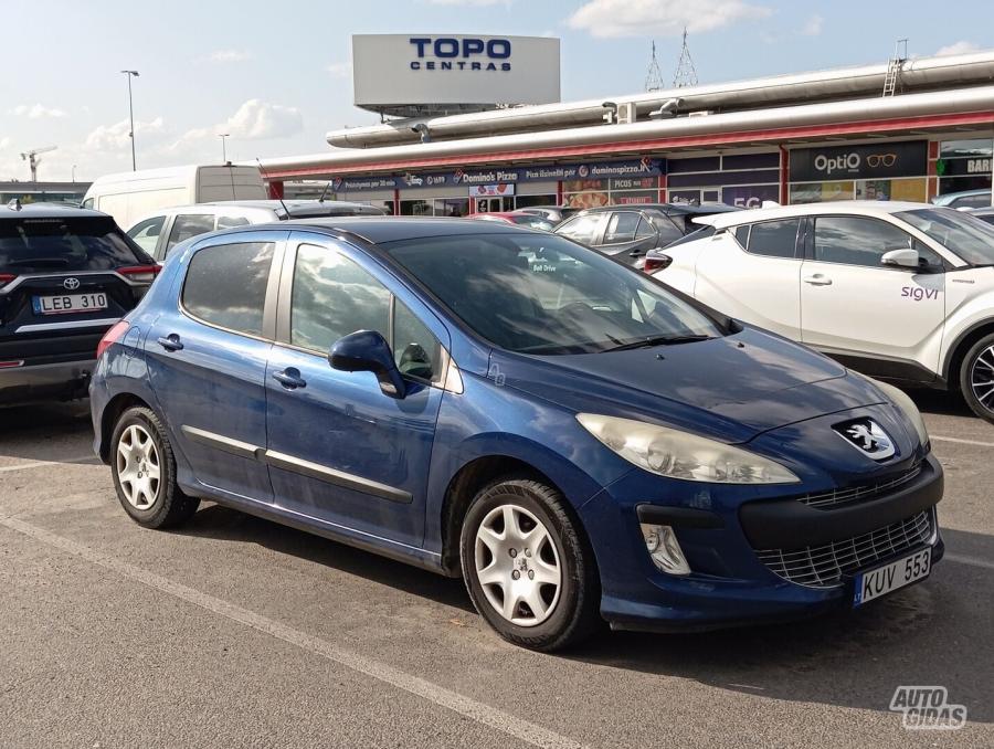 Peugeot 308 2008 in Vilnius, with an engine capacity of 1.60 L and mileage of 231 thousand km for 550 €, photo 6 on AUTOMOTO.COM.LV
