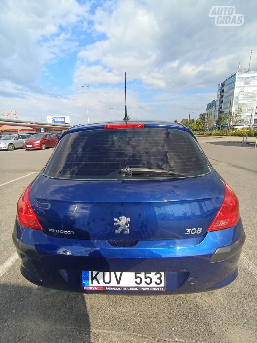 Peugeot 308 2008 in Vilnius, with an engine capacity of 1.60 L and mileage of 231 thousand km for 550 €, photo 8 on AUTOMOTO.COM.LV