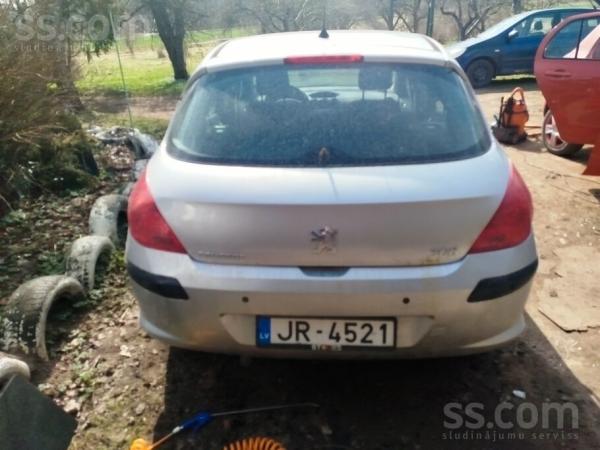 Peugeot 308 2009 Limbaži, ar dzinēja tilpumu 1.60 L un nobraukumu 365 tūkst. km par 1700 €, foto 4 vietnē AUTOMOTO.COM.LV