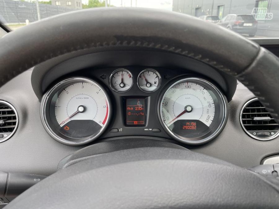 Peugeot 308 2009 in Kaunas, with an engine capacity of 1.60 L and mileage of 290 thousand km for 2200 €, photo 14 on AUTOMOTO.COM.LV