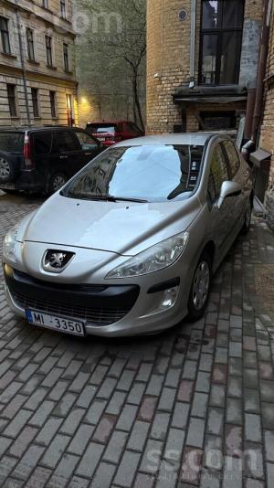 Peugeot 308 2009 in Riga, with an engine capacity of 1.60 L and mileage of 192 thousand km for 2500 €, photo  on AUTOMOTO.COM.LV