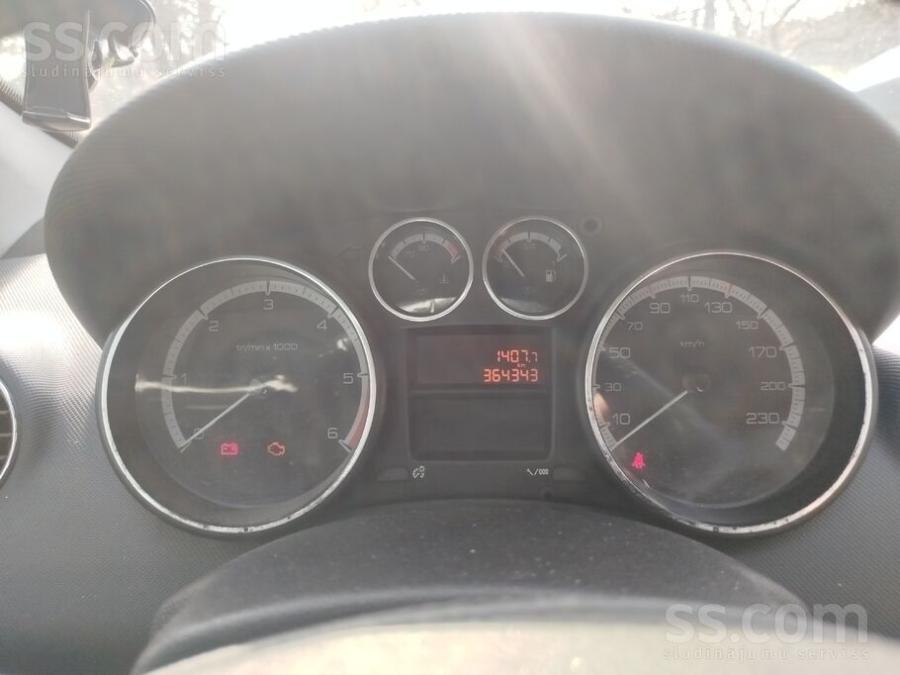 Пежо 308 2009 в Лимбажи, объемом двигателя 1.60 л и пробегом 365 тыс. км за 1700 €, фото 9 на AUTOMOTO.COM.LV