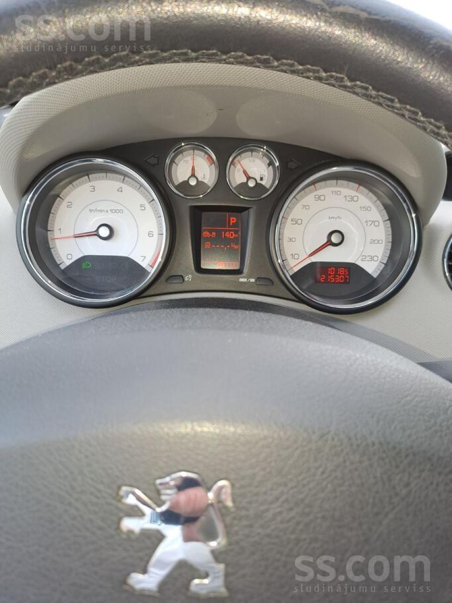 Peugeot 308 2009 Rīga, ar dzinēja tilpumu 1.60 L un nobraukumu 215 tūkst. km par 3250 €, foto 9 vietnē AUTOMOTO.COM.LV