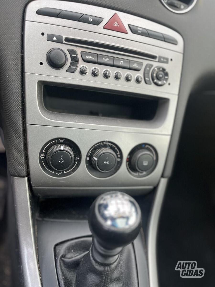 Peugeot 308 2009 in Vilnius, with an engine capacity of 1.60 L and mileage of 335 thousand km for 750 €, photo 15 on AUTOMOTO.COM.LV