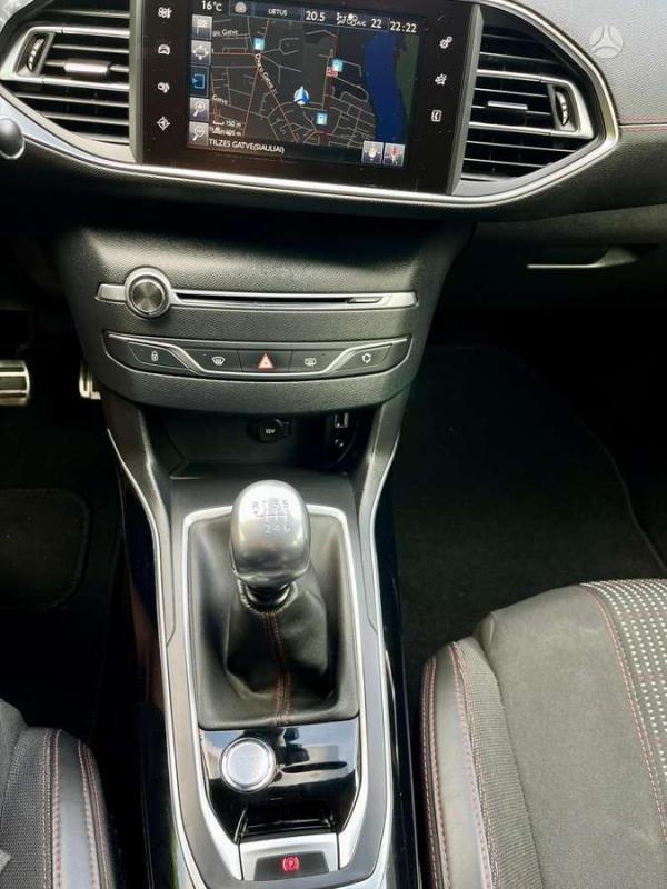 Peugeot 308 2017 in Siauliai, with an engine capacity of 1.60 L and mileage of 262 thousand km for 6599 €, photo 9 on AUTOMOTO.COM.LV