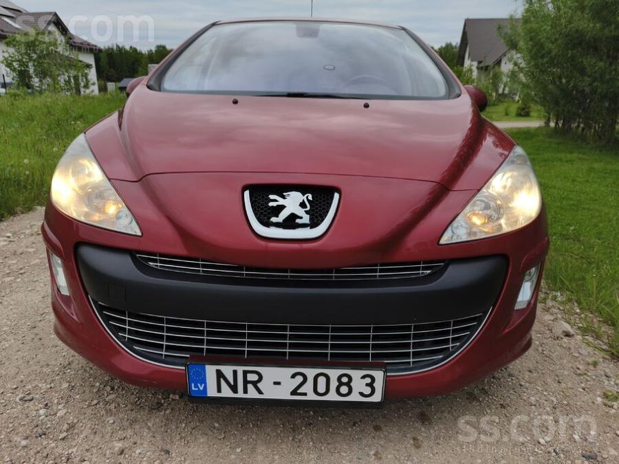 Красный Пежо 308 2008 в Рига, объемом двигателя 1.60 л и пробегом 171 тыс. км за 2300 €, фото 6 на AUTOMOTO.COM.LV