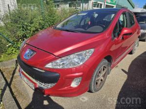 Красный Пежо 308 2008 в Рига, объемом двигателя 1.60 л и пробегом 251 тыс. км за 450 €, фото  на AUTOMOTO.COM.LV