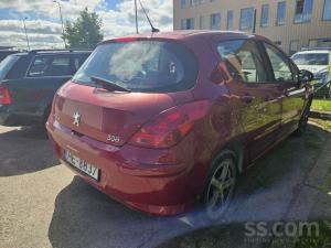 Red Peugeot 308 2008 in Riga, with an engine capacity of 1.60 L and mileage of 251 thousand km for 450 €, photo 5 on AUTOMOTO.COM.LV
