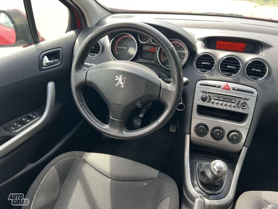 Red Peugeot 308 2008 in Siauliai, with an engine capacity of 1.60 L and mileage of 293 thousand km for 1199 €, photo 12 on AUTOMOTO.COM.LV