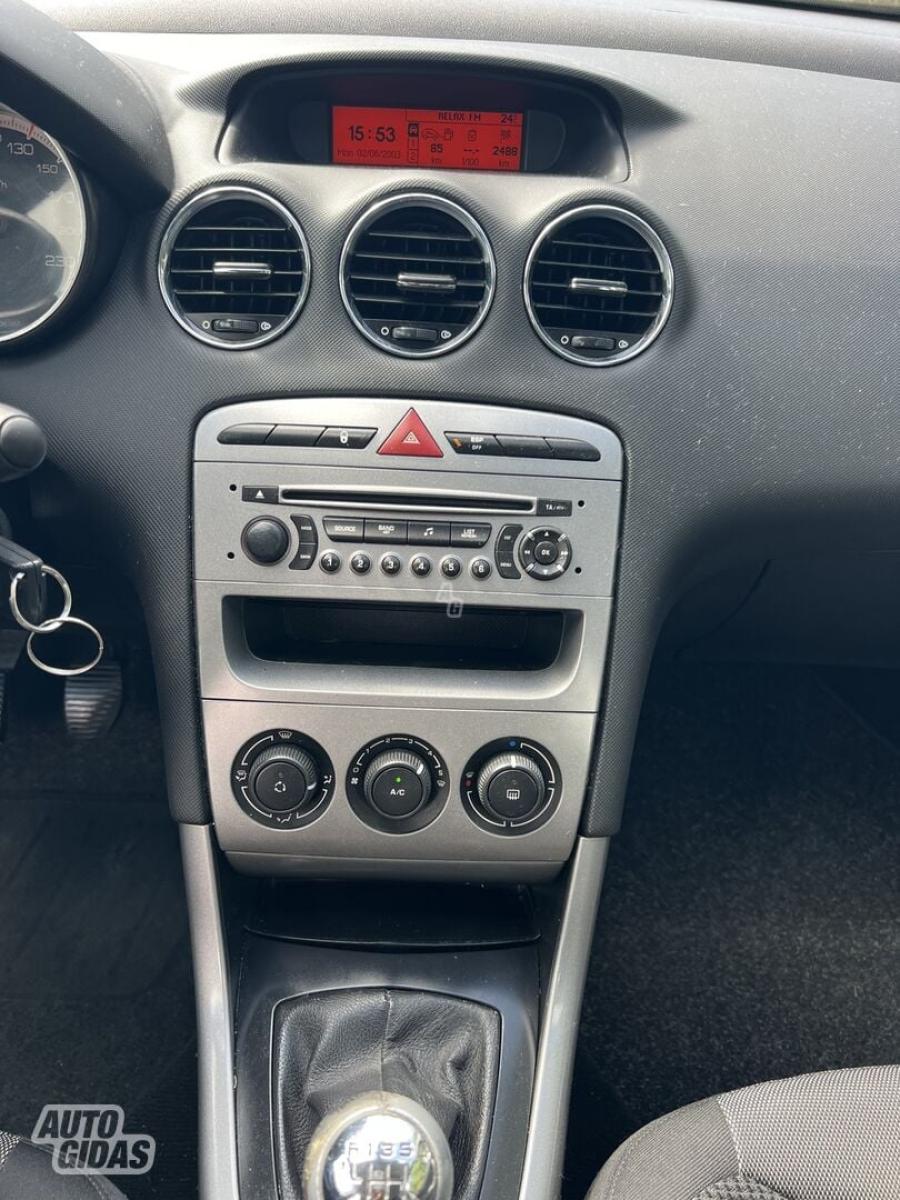 Red Peugeot 308 2008 in Siauliai, with an engine capacity of 1.60 L and mileage of 293 thousand km for 1199 €, photo 14 on AUTOMOTO.COM.LV