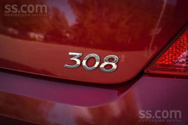 Красный Пежо 308 2008 в Рига, объемом двигателя 1.60 л и пробегом 175 тыс. км за 1990 €, фото 9 на AUTOMOTO.COM.LV